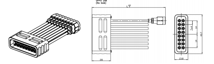40GHz-60GHz Multi-Channel Test Assembly, China Factory Price